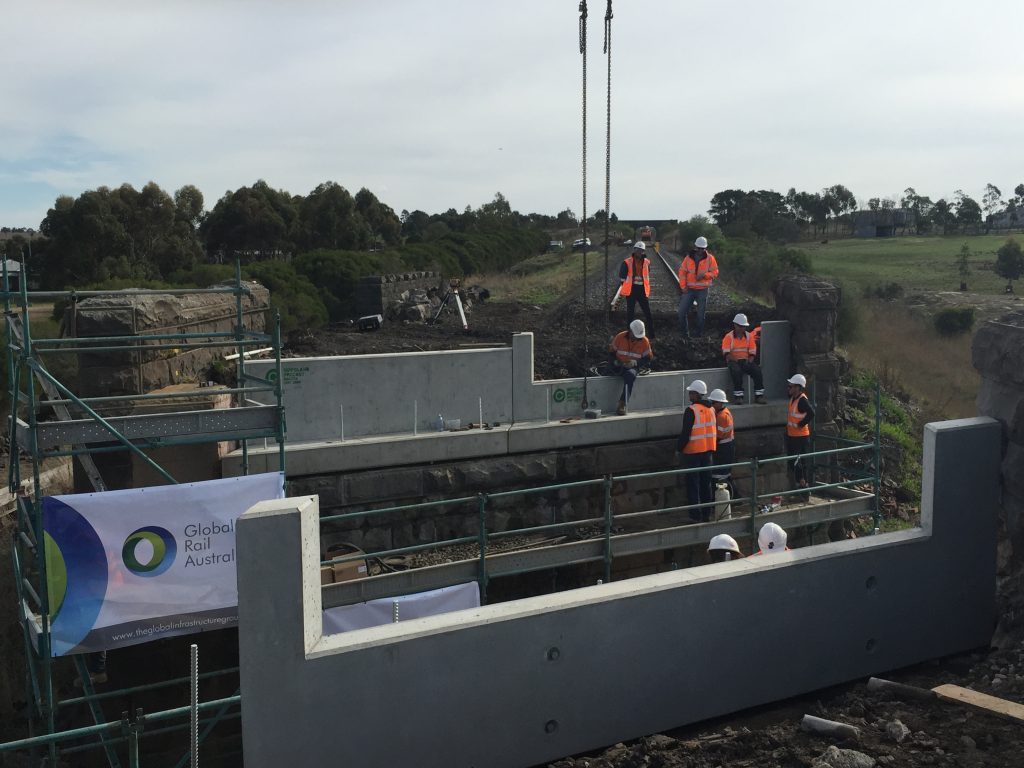 Global Rail Australia complete Lethbridge Rail Bridge superstructure ...