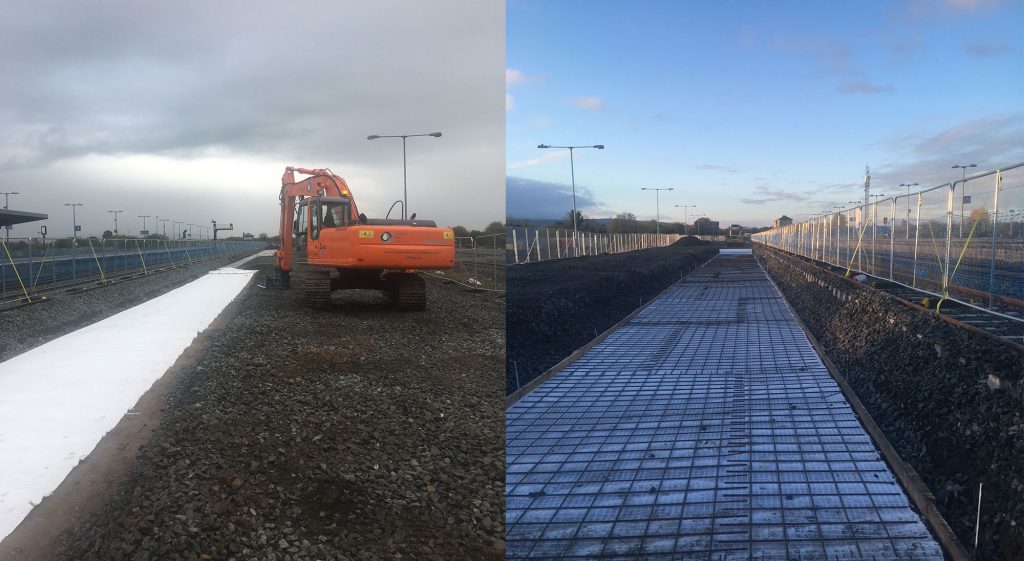 Global Rail Services Installing New Platform and Footbridge at Limerick ...