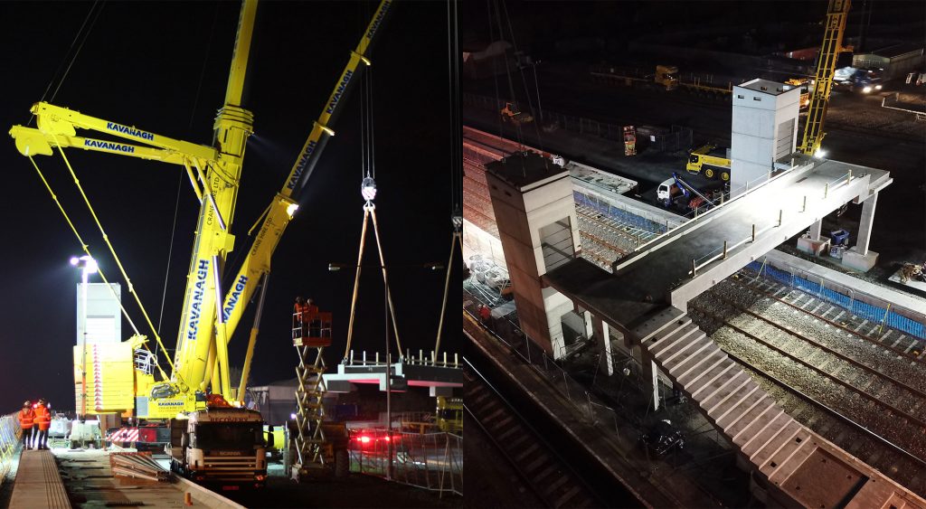 Global Rail Services Successfully Installs 20m Long PCC Footbridge at ...