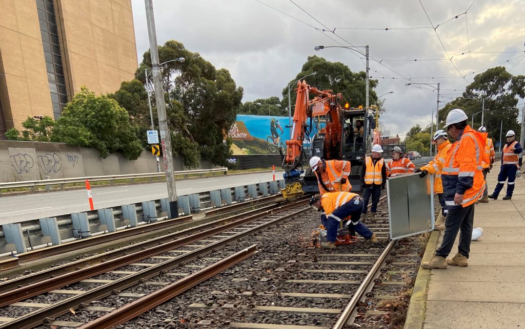 Global Rail Australia Complete Track Upgrade for Yarra Trams | Global ...
